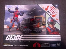 G.I. Joe 6" Classified Series Scrap-Iron & Anti-Armor Drone (Deluxe)