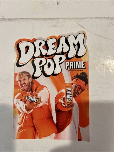 Prime Dream Pop Logan Paul KSI Decal/window cling Rare Advertising | eBay