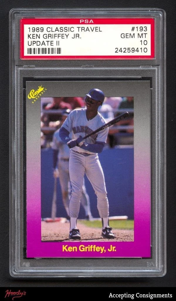 Ken Griffey Jr. 1989 Classic Travel #193 Update II (Purple) Price Guide ...