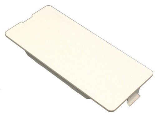 Wiremold 5507B, 4.233" x 1.891", 600 V, Ivory, Blank, Raceway Faceplate ...