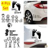 Stig Figure Family Top Gear Stick Car Vinyl Window Decals Stickers | eBay