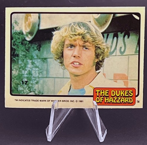 1981 Dukes Of Hazzard Donruss Card #17 Bo Duke EX | eBay