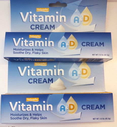 2 Natureplex Vitamin A & D Cream - Moisturize & Soothe Dry Flaky Skin 1 ...