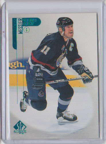 1998-99 SP Authentic #85 Mark Messier Vancouver Canucks | eBay
