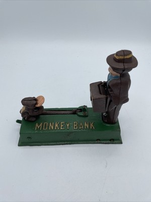 Monkey Bank In Collectible Mechanical Banks for sale | eBay