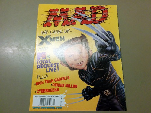 MAD Magazine #399 - Xmen - November 2000 + FREE magazine bonus | eBay