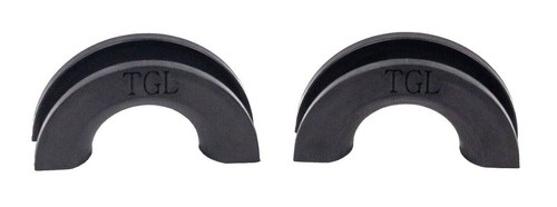 2PK D-Ring Shackle Protectors/Isolator, Black for 3/4" Shackles Bumper ...