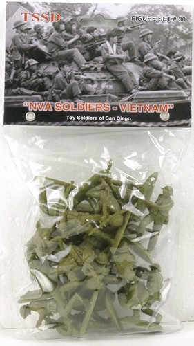 TSSD Toy Soldiers Of San Diego Set 30 Plastic Figures NVA Soldiers ...