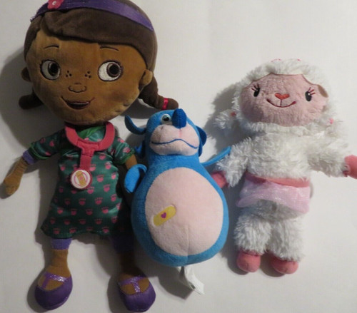 Disney Doc McStuffins Stuffed plush Doc Lambie lamb & Boppy | eBay