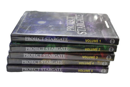 PROJECT STARGATE Volumes 1-5 DVD Complete Set Truth About Aliens NEW ...