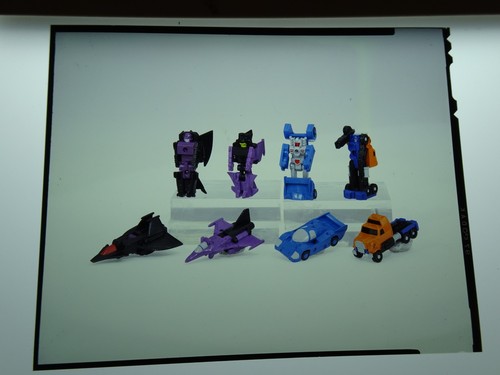 Transformers G1 Prototype Transparency Micromaster Jets Rare Vintage ...