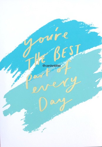 New! Papyrus Designer Ben Treanor Metallic Paint Strokes Love ...