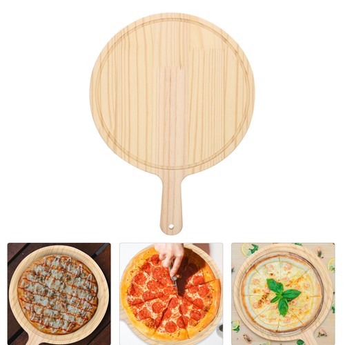 Wood Bread Tray Wood Pizza Pan Pizza Board Wood Pizza Board | eBay UK