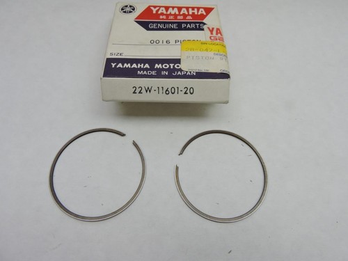 22W-11601-20 NOS Yamaha Piston Ring Set 2nd Alternate YZ80K S99c | eBay