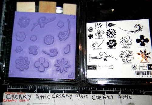 STAMPIN UP ITTY BITTY BUDS 14 RUBBER STAMPS RETIRED FLOWERS NIP | eBay