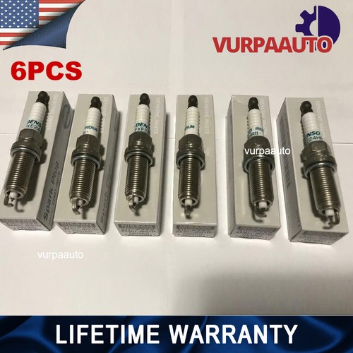 6pc NEW OEM DENSO Spark Plugs FOR NISSAN INFINITI 22401-JK01D FXE24HR11 ...