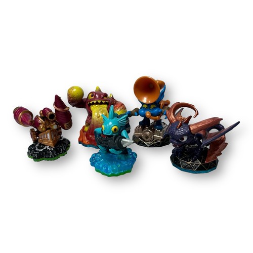 Skylanders Action Figures Lot of 5 Team Characters (names in ...