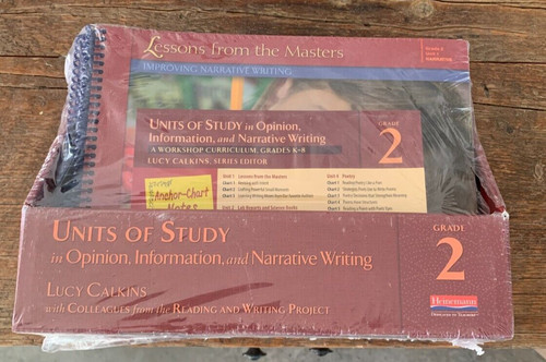 Unit of Study in Opinion, Information, Narrative Writing Grade 2 Set ...
