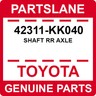 GENUINE Toyota 42311-KK040 SHAFT, REAR AXLE, LH or RH 42311KK040 OEM | eBay