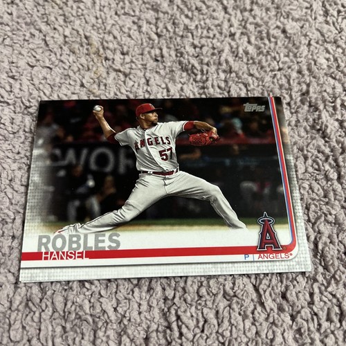 2019 Topps Update Base Hansel Robles #US137 Los Angeles Angels | eBay