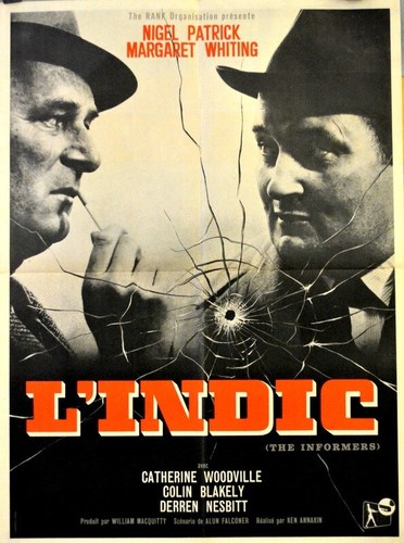 Nigel Patrick Margaret Whiting THE INFORMERS Ken Annakin 1963 FRENCH POSTER24x32 | eBay