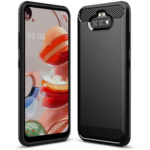 High Quality Carbon Fiber Soft Slim TPU Case f LG Risio 4 LM-K300CM ...