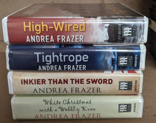 Andrea Frazer: Job lot collection of 4 adult fiction CD audiobooks ...
