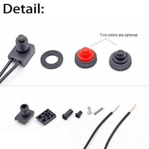Latching Button Push Switch Agricultural Irrigation On-Off Self-locking ...