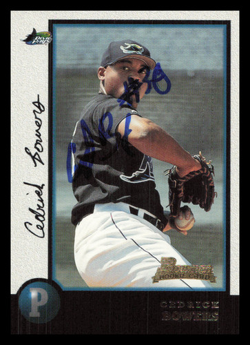 1998 Bowman CEDRICK BOWERS Signed Card autograph AUTO RAYS | eBay
