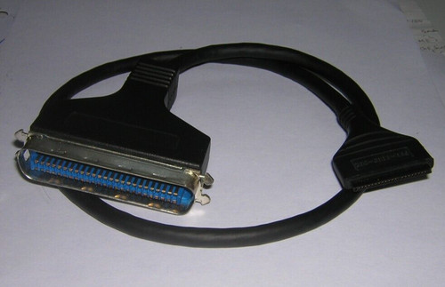 Vtg AST Computer PCMCIA SCSI Cable with 50-Pin Centronics Connector 500 ...
