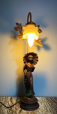 Tiffany Lady Lamp for sale | eBay