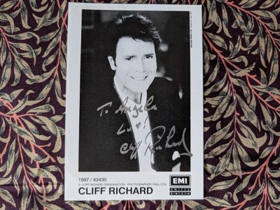 cliff richard signed products for sale | eBay UK