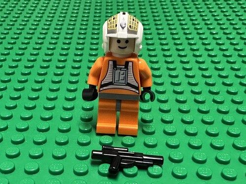 Lego Star Wars Rebel Pilot Y-Wing Jon Dutch Vanderbilt, Gold Leader | eBay