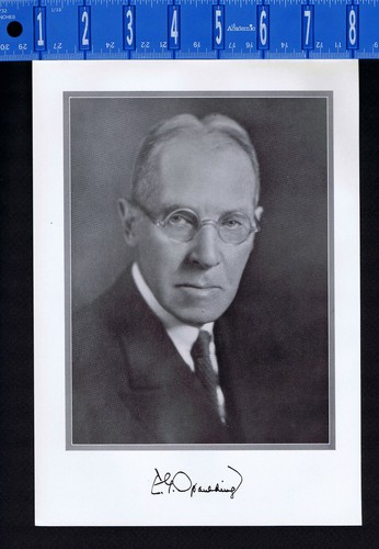 Edward Gleason SPAUDING, Professor of Philosophy (b.1873) Burlington ...