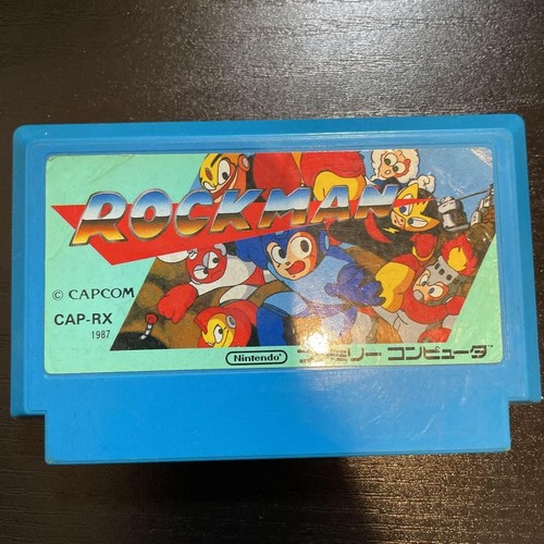 Rockman 1 Megaman Famicom FC NES Nintendo Japan Very Good Condition VG ...