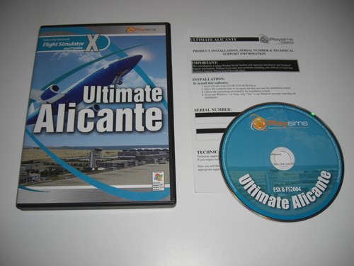 ULTIMATE ALICANTE Pc DVD Rom Add-On Expansion Microsoft Flight ...