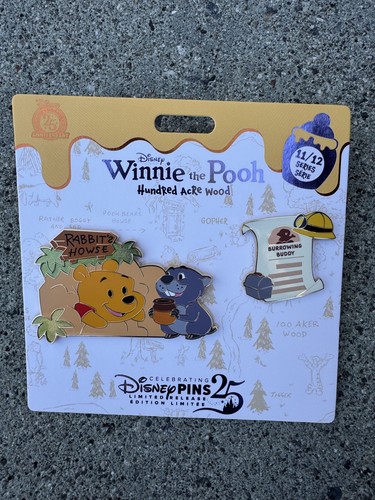 2025 Disney Winnie The Pooh Gopher Hundred Acre Wood Pin Series 11/12 ...
