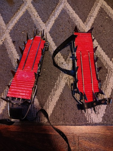 Lowe Camp Foot Fangs 20 Point Crampons Mountaineering Ice (Made In ...