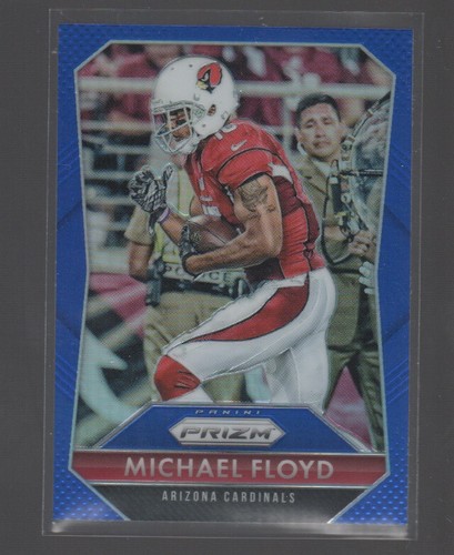 MICHAEL FLOYD 2015 PANINI PRIZM BLUE PRIZMS CARD #170 | eBay