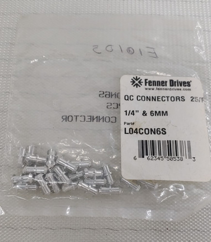 Fenner Drives QC Connectors 1/4" L04CON6S Qty 25 | eBay