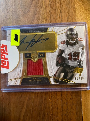 A67,649 - 2013 Topps Supreme Autographed Relics #SARMW Mike Williams/30 ...