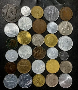 OLD ITALY COIN LOT - 1861-PreEuro - 30 EXCELLENT COINS - lot #B20 | eBay