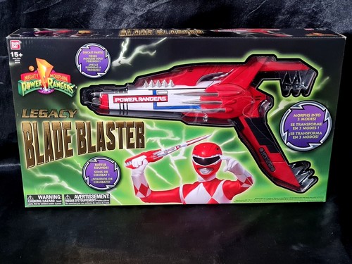 NEW Mighty Morphin Power Rangers - Legacy Blade Blaster | eBay