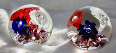 Joe Rice Glass Paperweights In St. Clair Art Glass for sale | eBay