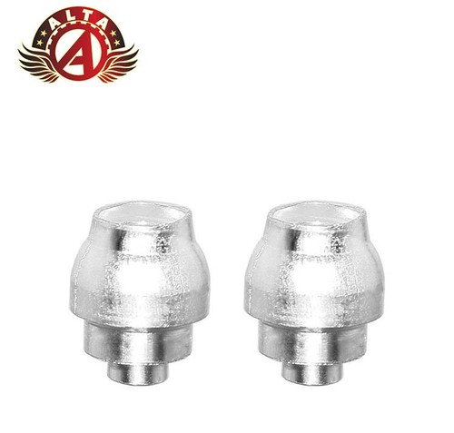 ALTA Universal Alloy Brake Cable End Buttons – Silver, 2pc for BMX/MTB ...