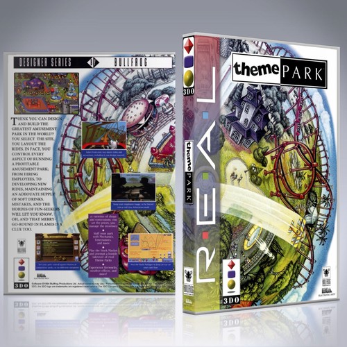 3DO Custom Case - NO GAME - Theme Park | eBay