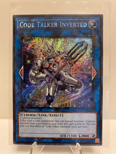 Yu-Gi-Oh! Code Talker Inverted * Platinum Secret Rare * RA01-EN045 1st Ed. NM | eBay