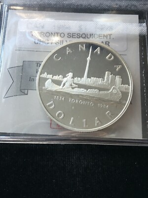 1984 Canadian Silver Dollar In Canadian Dollars for sale | eBay