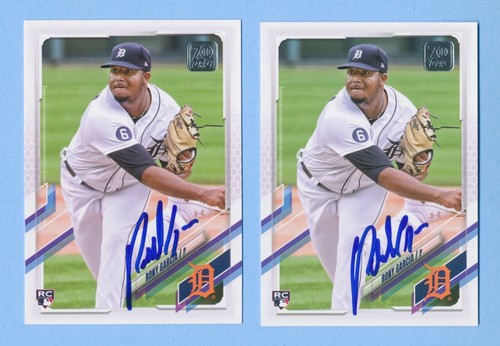 (1) RONY GARCIA Signed/Autographed 2021 Topps Update RC Card #US190 ...