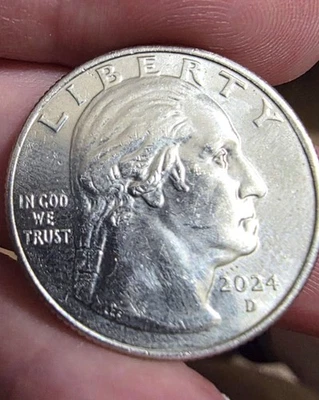 RARE 2024 D Error Rev. P. Murray Hope Quarter, In Cod We